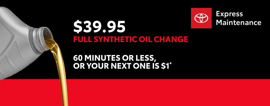 Oil Change Service Offer | AutoNation Toyota Gulf Freeway
