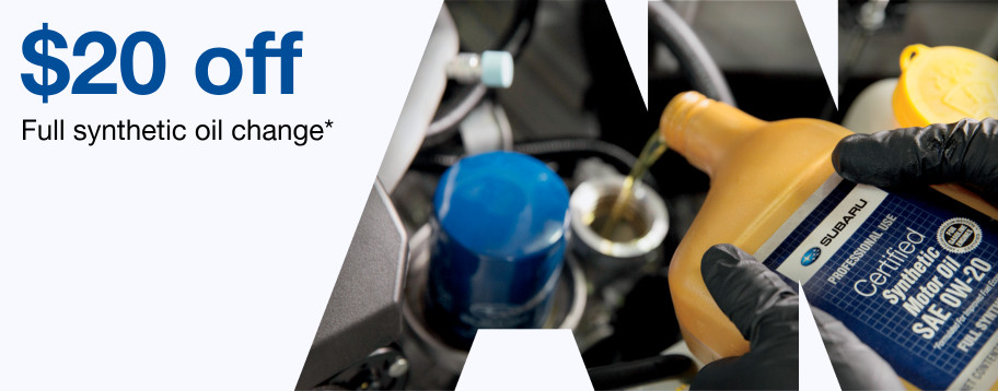 Oil Change Service Offer | AutoNation Subaru Roseville