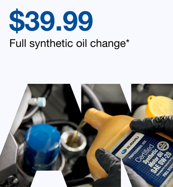 Subaru Oil Change Price